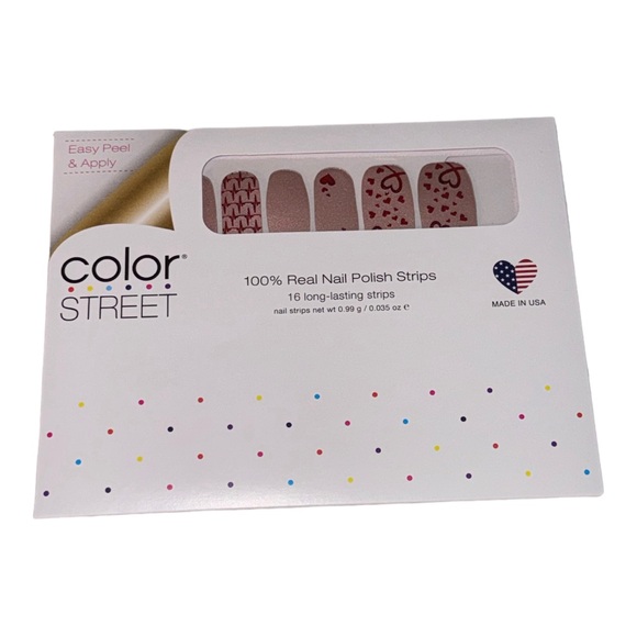 Color Street | Makeup | Nip Color Street Helping Hearts Heart Health ...